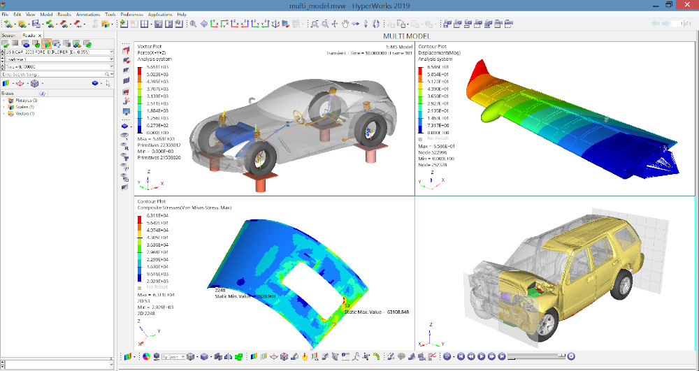 ALTAIR HyperView - Simülasyon sonuçlarını görüntüleme ve raporlama ...